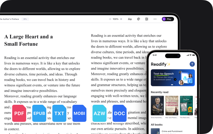 Readify - Lifelike Text to Speech Reader (TTS)